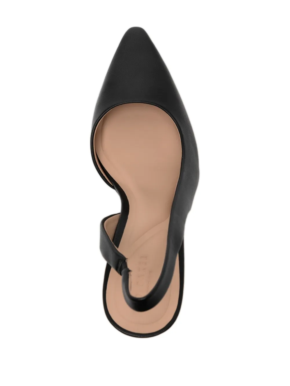 Ariii Slingback Leather Court Shoes - Divine & Elegant