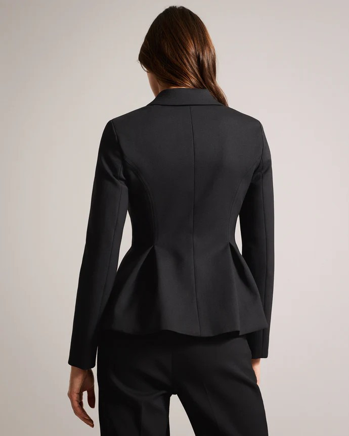 Philiya Peplum Blazer - Divine & Elegant