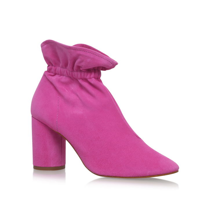 Raglan Pink Suede Boots - Divine & Elegant